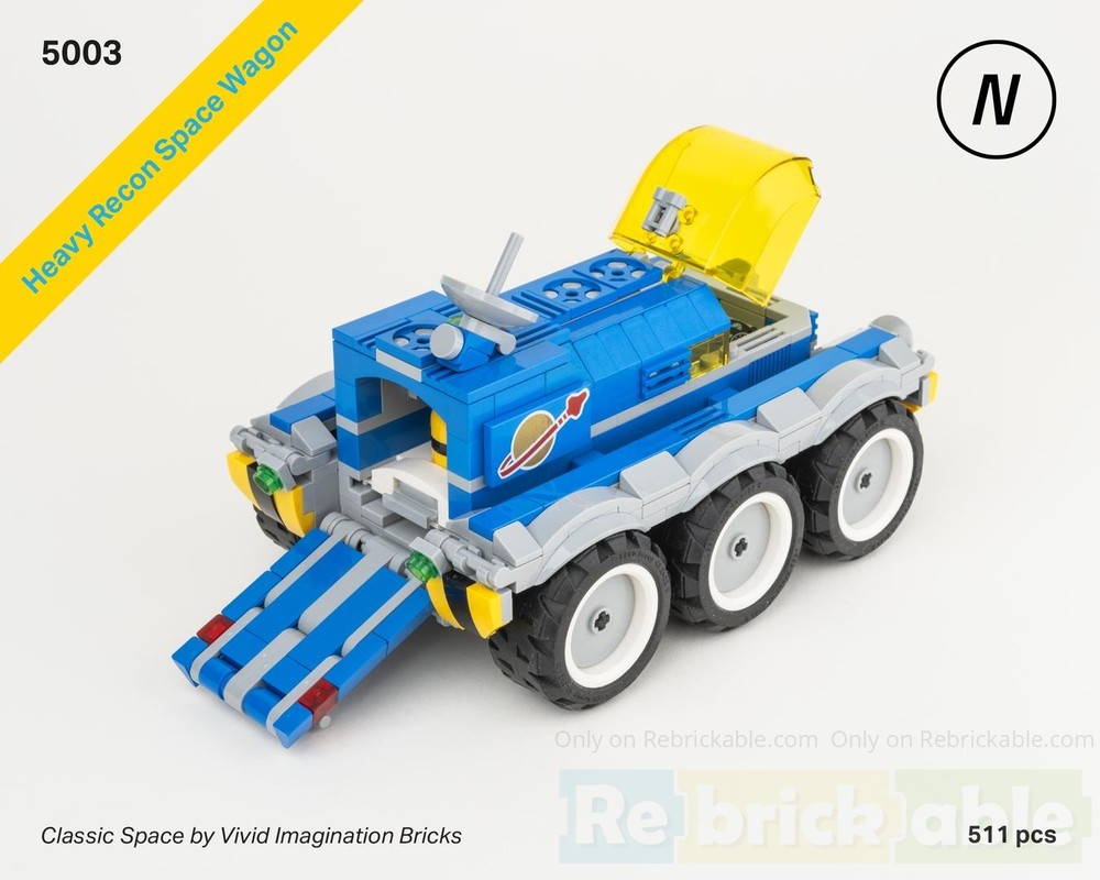 LEGO MOC Heavy Recon Space Wagon by Vivid Imagination Bricks ...