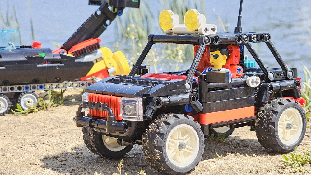 LEGO MOC 6596 - Wave Master - Technic Remake by Apachaihapachai ...