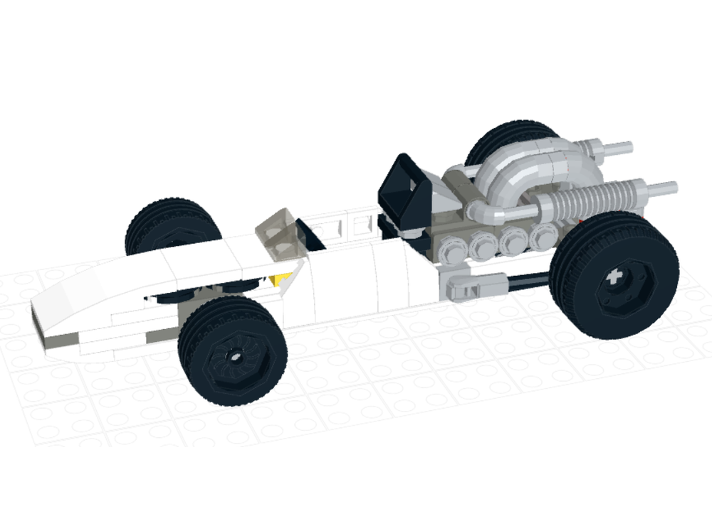 LEGO MOC-226672 1967 312/67 F1 by LucidMOCS | Rebrickable - Build with LEGO