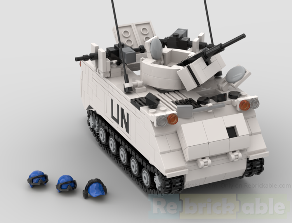 LEGO MOC UN M113 ACAV by HMMWVmocs | Rebrickable - Build with LEGO