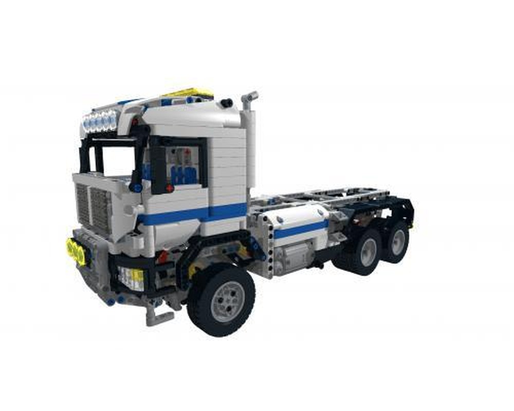 LEGO MOC 6x6 Offroad Modular Truck by D3K | Rebrickable - Build with LEGO