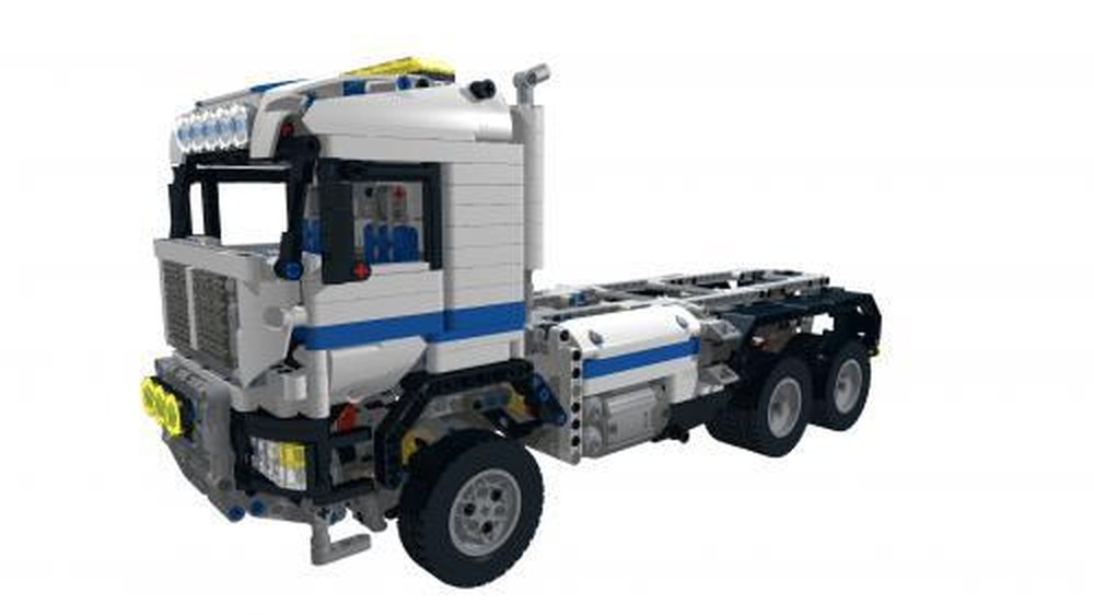 LEGO MOC 6x6 Offroad Modular Truck by D3K | Rebrickable - Build with LEGO