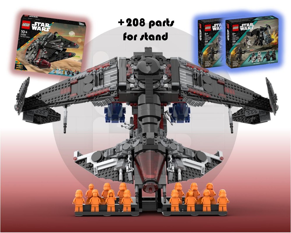 LEGO MOC Stand for: 75389 - Heavy Altitude Support Craft - DaNight ...