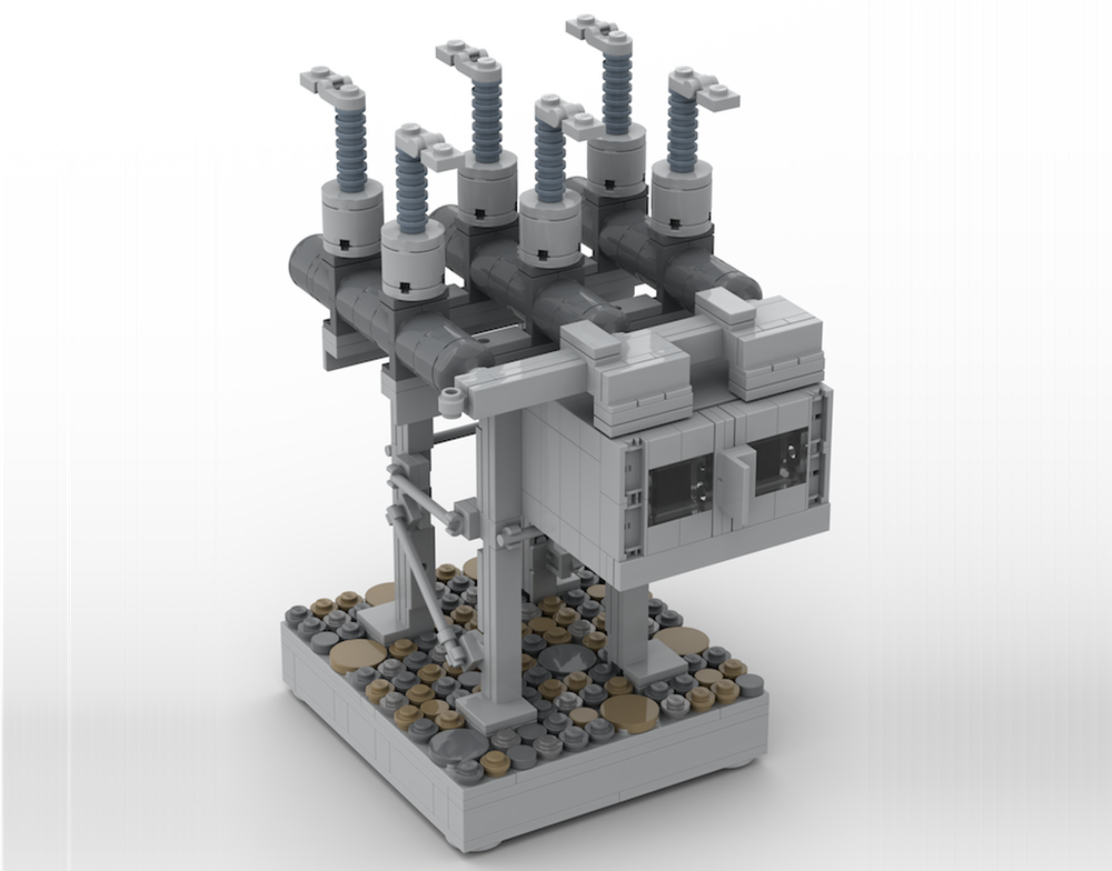 LEGO MOC-226711 SF6 Circuit Breaker - 72KV by kdjones56 | Rebrickable ...