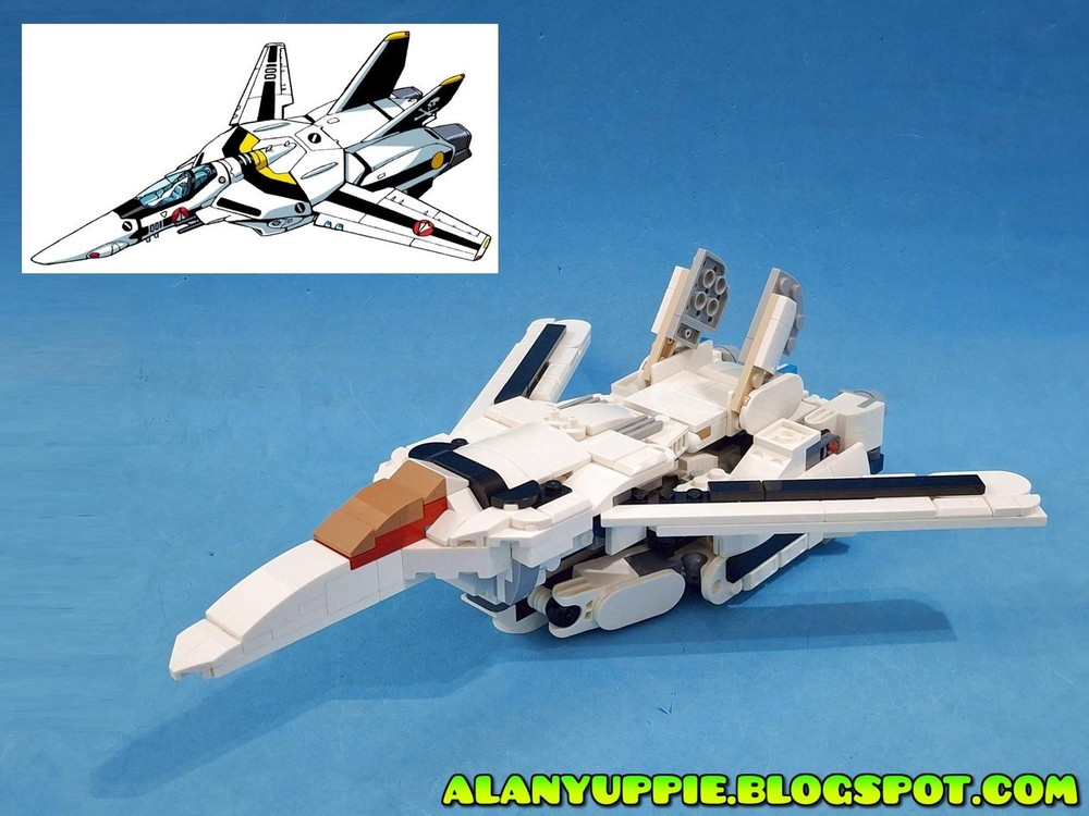 LEGO MOC VF-1 Valkyrie (Macross) / Jetfire (g1 Transformers) using lego ...