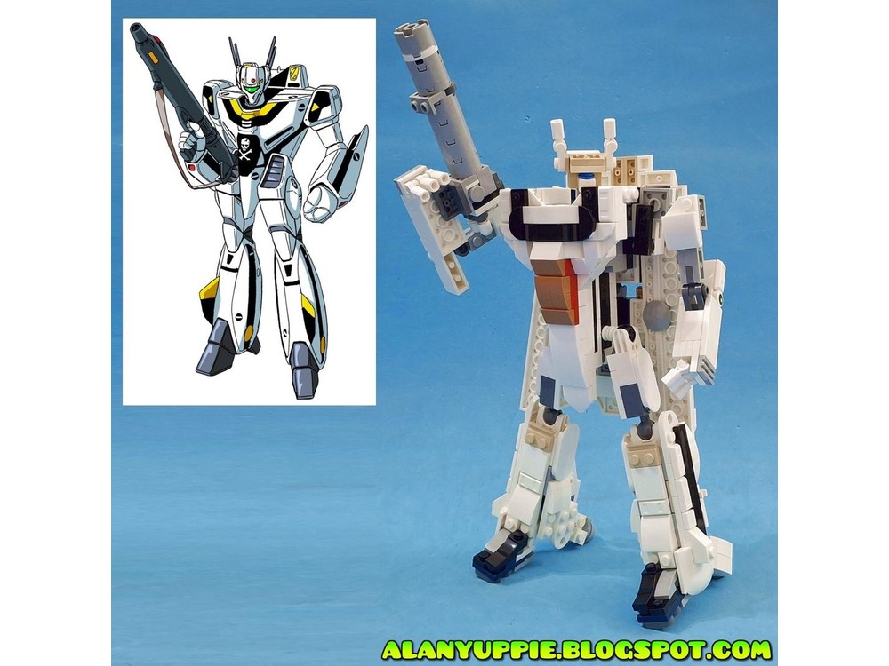 LEGO MOC VF-1 Valkyrie (Macross) / Jetfire (g1 Transformers) using lego ...
