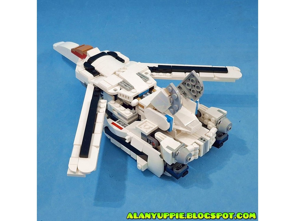 LEGO MOC VF-1 Valkyrie (Macross) / Jetfire (g1 Transformers) using lego ...