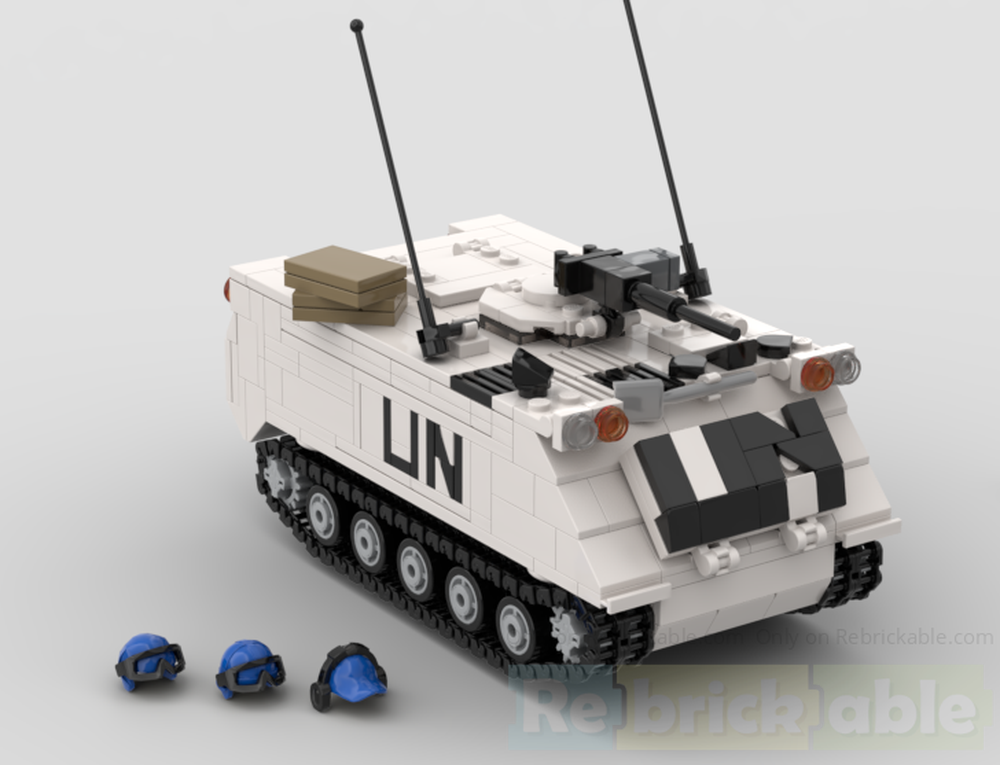 LEGO MOC UN M113 by HMMWVmocs | Rebrickable - Build with LEGO