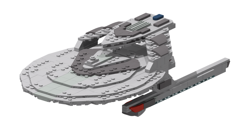LEGO MOC Rogers-Class and Endeavor-Class Fanmade Starships, Smooth ...