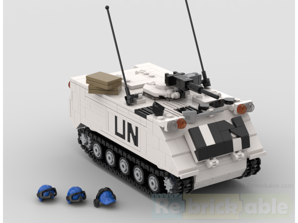 LEGO MOC United Nations M113 Pack by HMMWVmocs | Rebrickable - Build ...