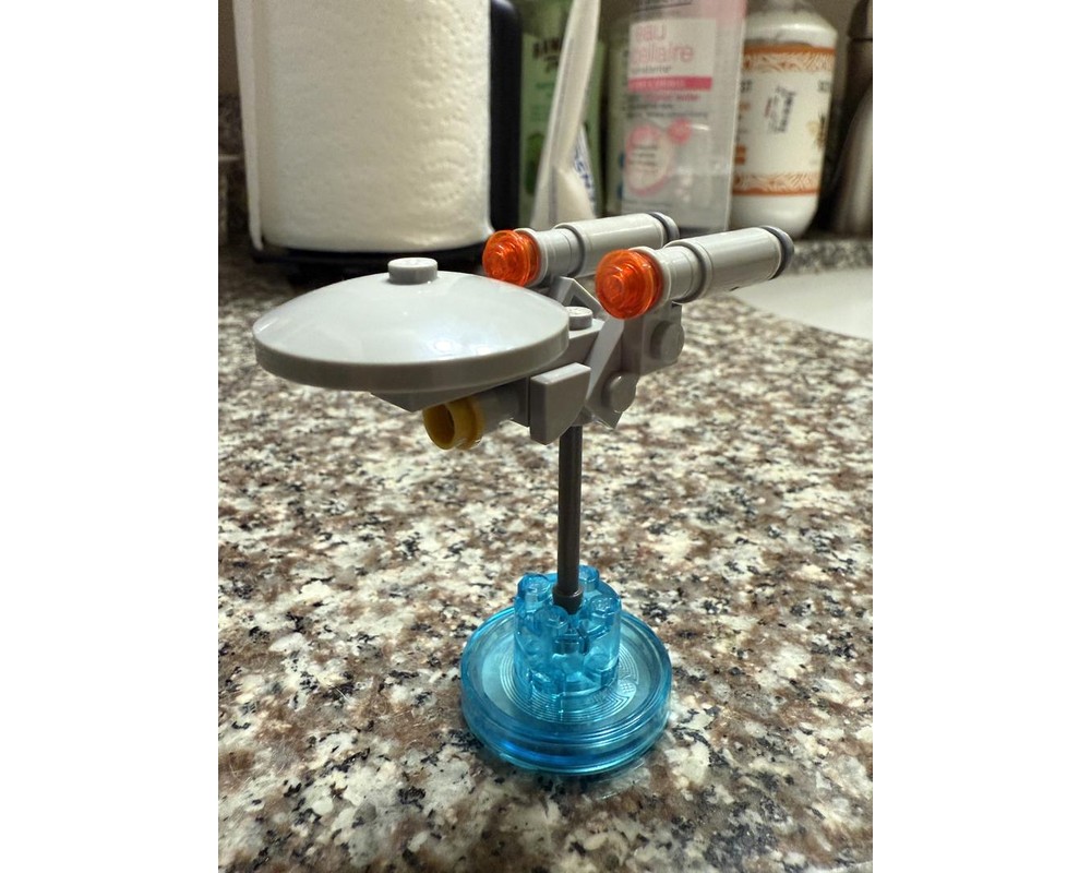 LEGO MOC Micro USS Enterprise NCC-1701 by Psquaw | Rebrickable - Build ...