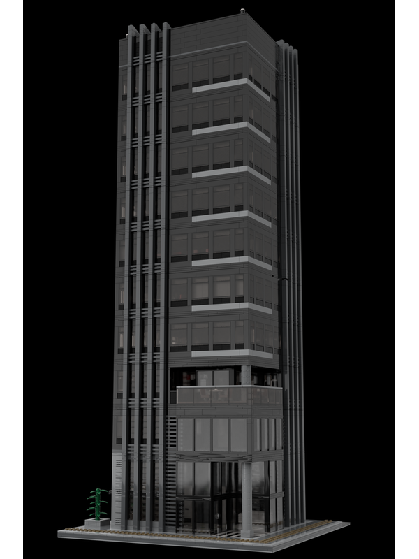 LEGO MOC-226732 Corporate Plaza by wooootles | Rebrickable - Build with ...