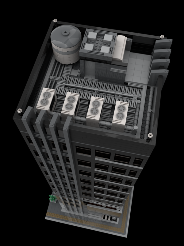 LEGO MOC-226732 Corporate Plaza by wooootles | Rebrickable - Build with ...
