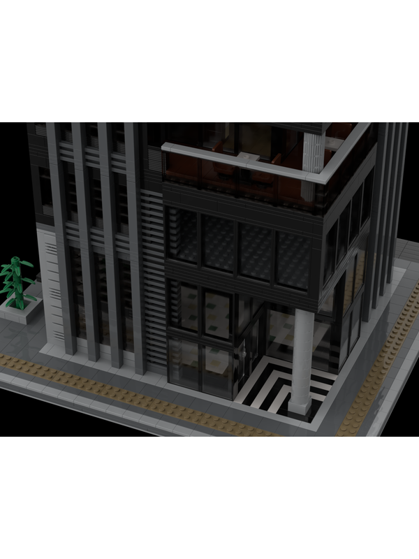 LEGO MOC-226732 Corporate Plaza by wooootles | Rebrickable - Build with ...