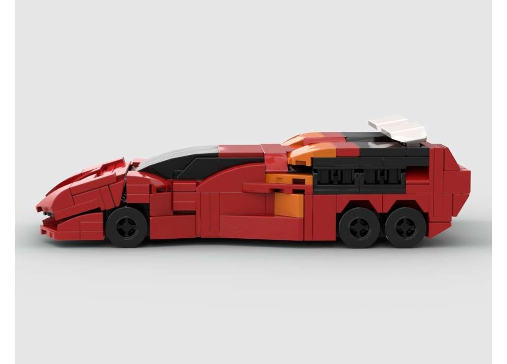 LEGO MOC CYBER FORMULA 003 by 집중 | Rebrickable - Build with LEGO
