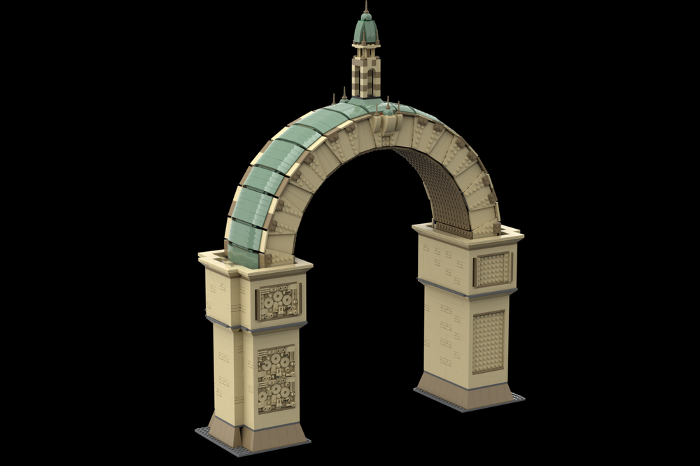 LEGO MOC Large Arch - Theed style by Dor0thy6 | Rebrickable - Build ...