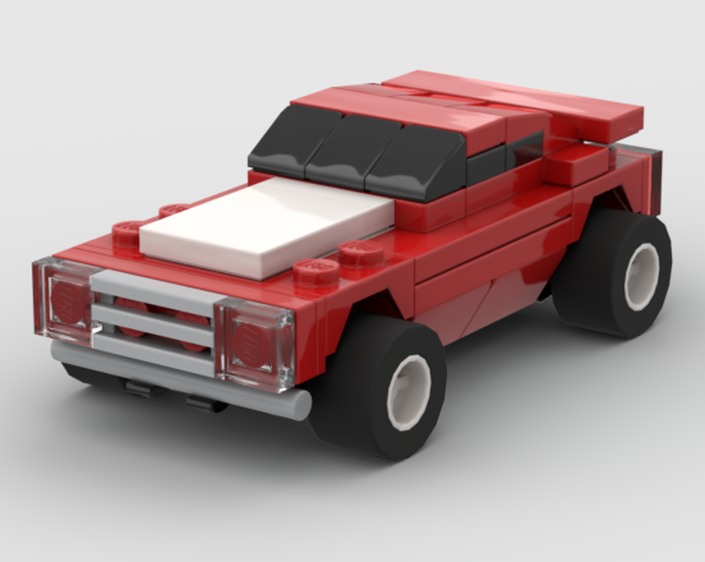 LEGO MOC-226749 Mini Muscle Car 2 - 4 Stud Wide by captain_con ...