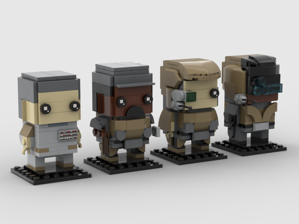 LEGO MOC Heroes of Halo Combat Evolved Brickheadz by FlyingBrick ...