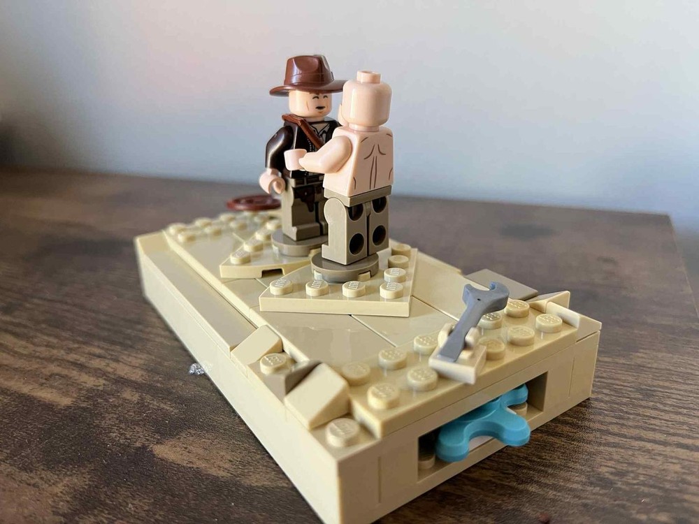 LEGO MOC-226764 Indiana Jones Flying Wing Fist Fight Mechanism by ...