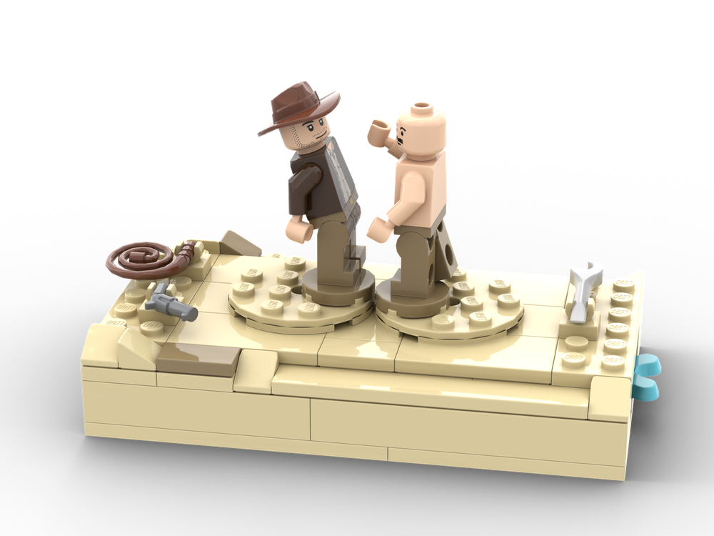 LEGO MOC-226764 Indiana Jones Flying Wing Fist Fight Mechanism by ...