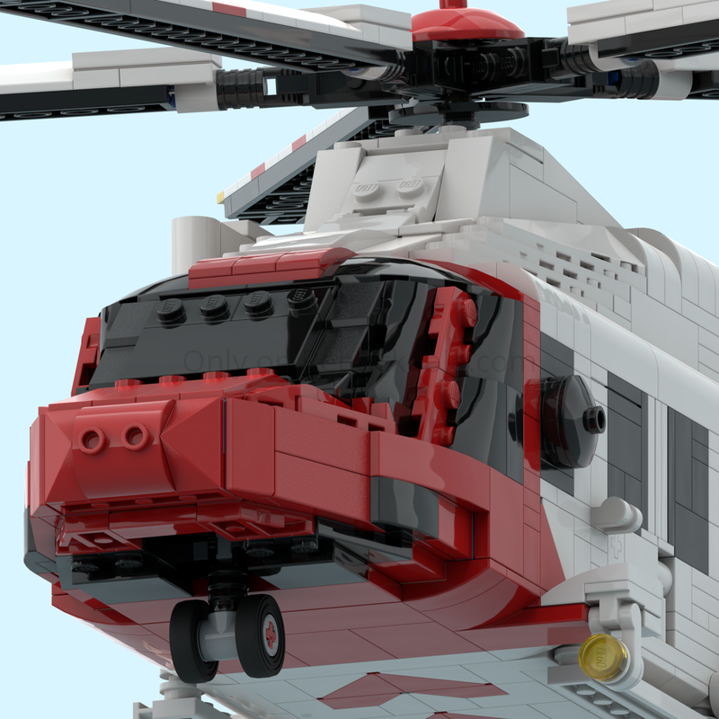 LEGO MOC AgustaWestland AW-139 by BespokeLegoDesigns | Rebrickable ...