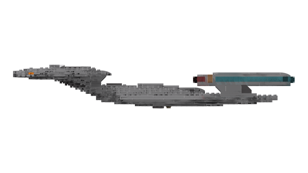 LEGO MOC Royal Sovereign-Class Starship, Smooth Edition by LegendAJ ...