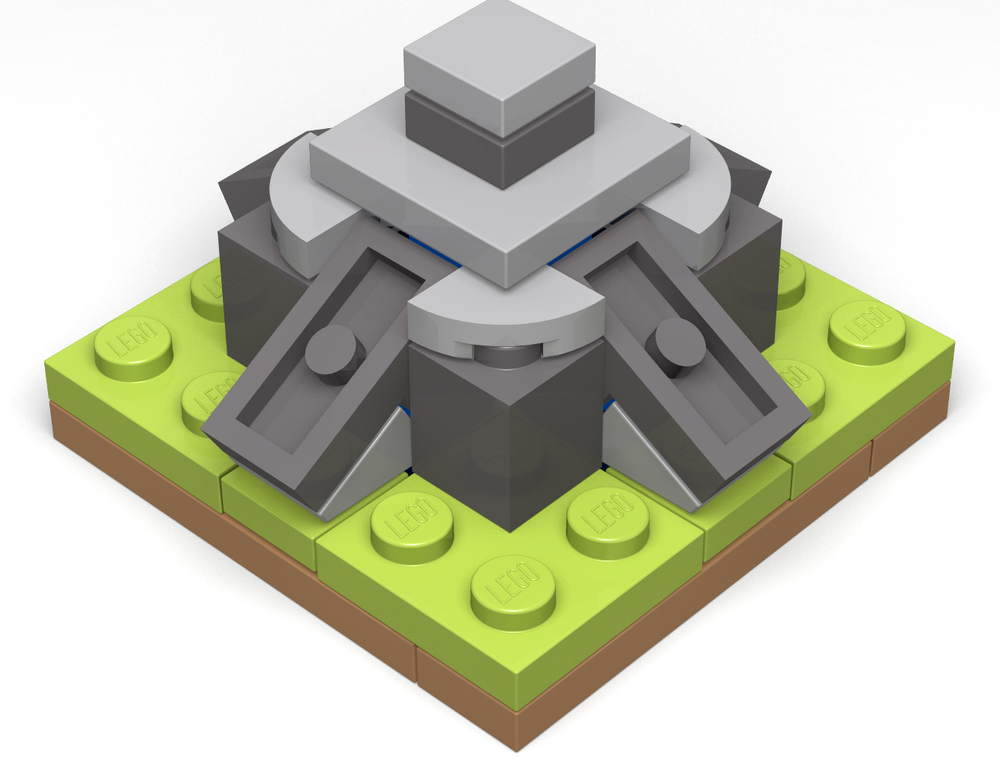 LEGO MOC-226779 Nano mesoamerican pyramid v1 by Mobilox | Rebrickable ...