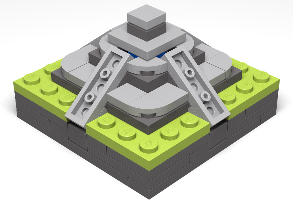 LEGO MOC-226780 Nano mesoamerican pyramid v2 by Mobilox | Rebrickable ...