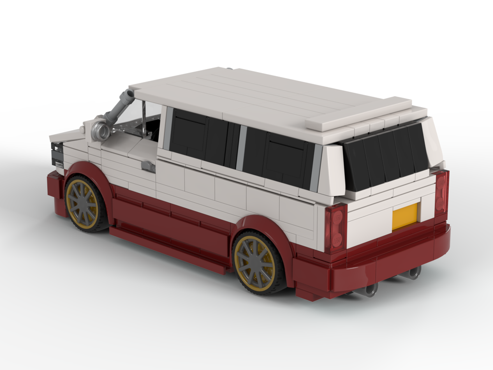 LEGO MOC-226794 Chevy Astro Van 8wide MOD by Linse | Rebrickable ...