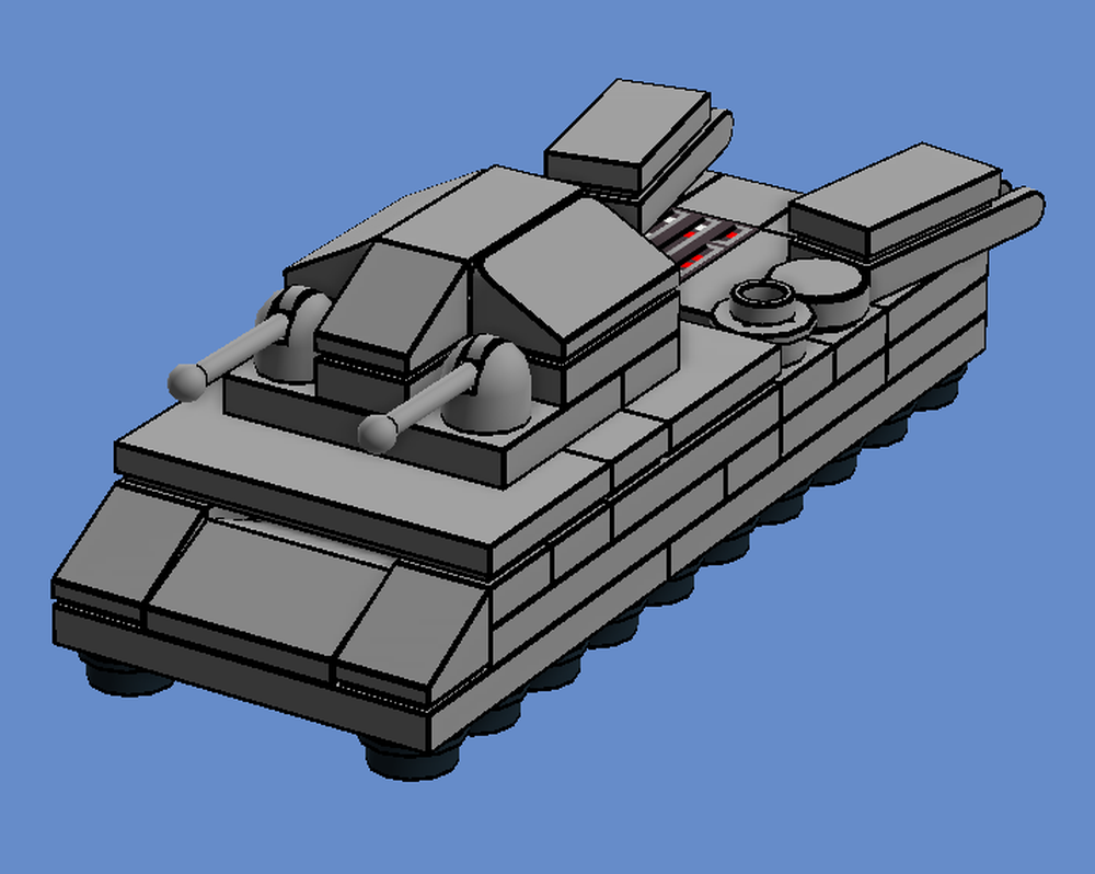 LEGO MOC P-1000 "Ratte" WWII German Tank Concept Miniature by ...