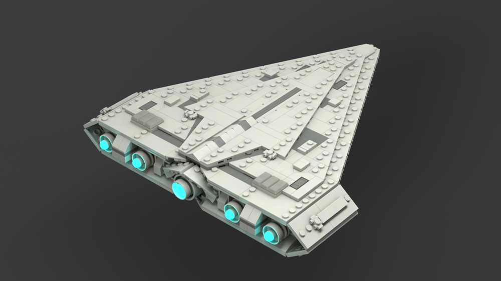 LEGO MOC Quasar Fire Class by 2mpaired | Rebrickable - Build with LEGO