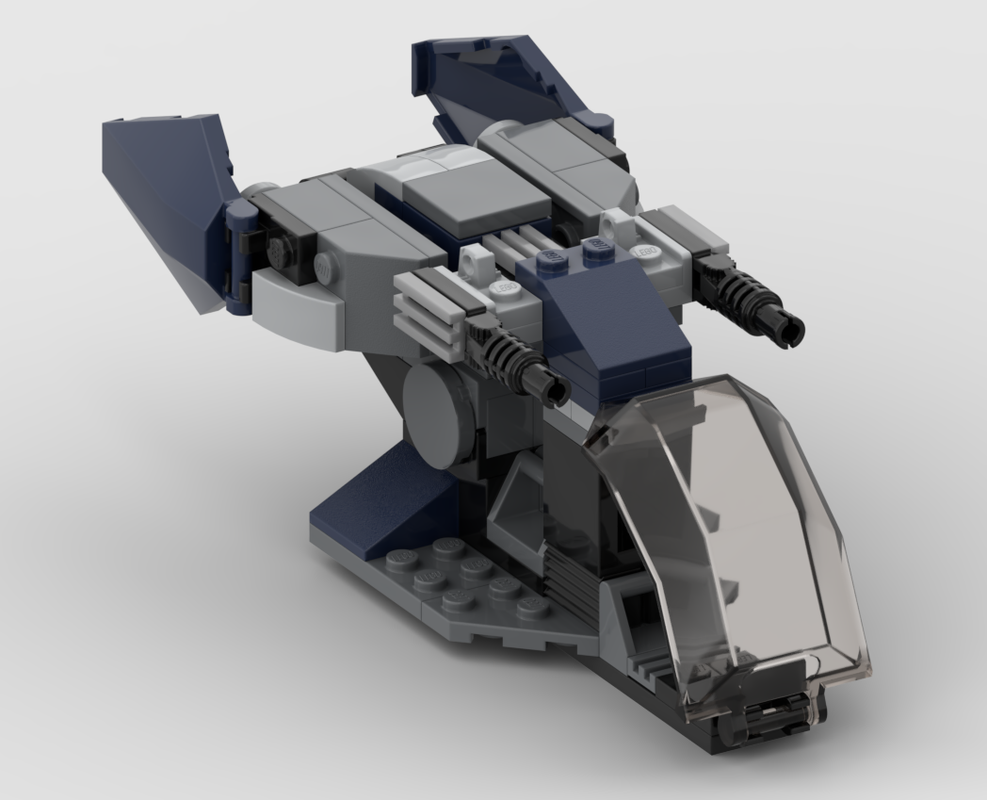 LEGO MOC-226831 Imperial Patrol Gunship (Imperial Dropship Variant) by ...