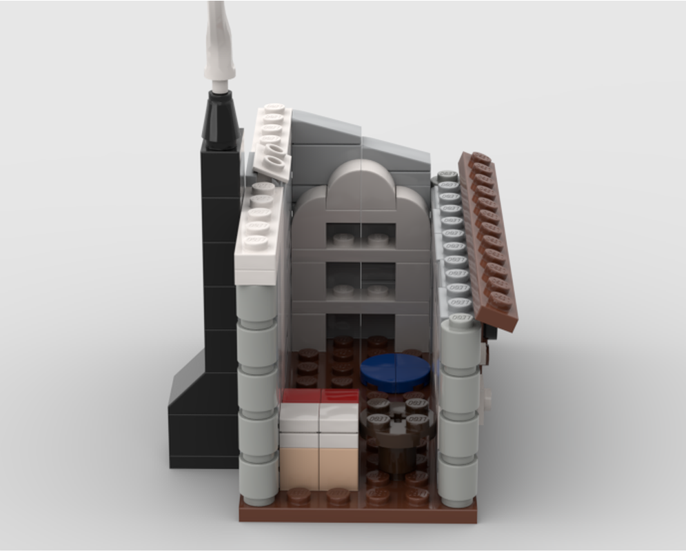 LEGO MOC Medieval city house (Pick-a-Brick parts only,