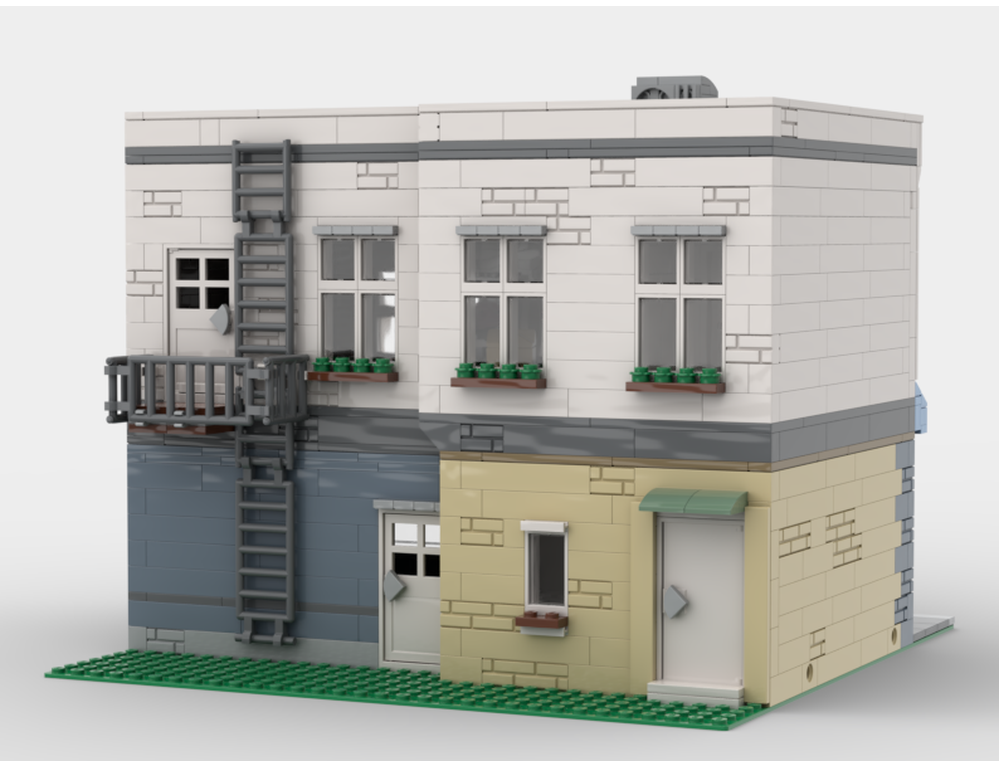 LEGO MOC-226852 Small Town Store by ChrisBricks02 | Rebrickable - Build ...