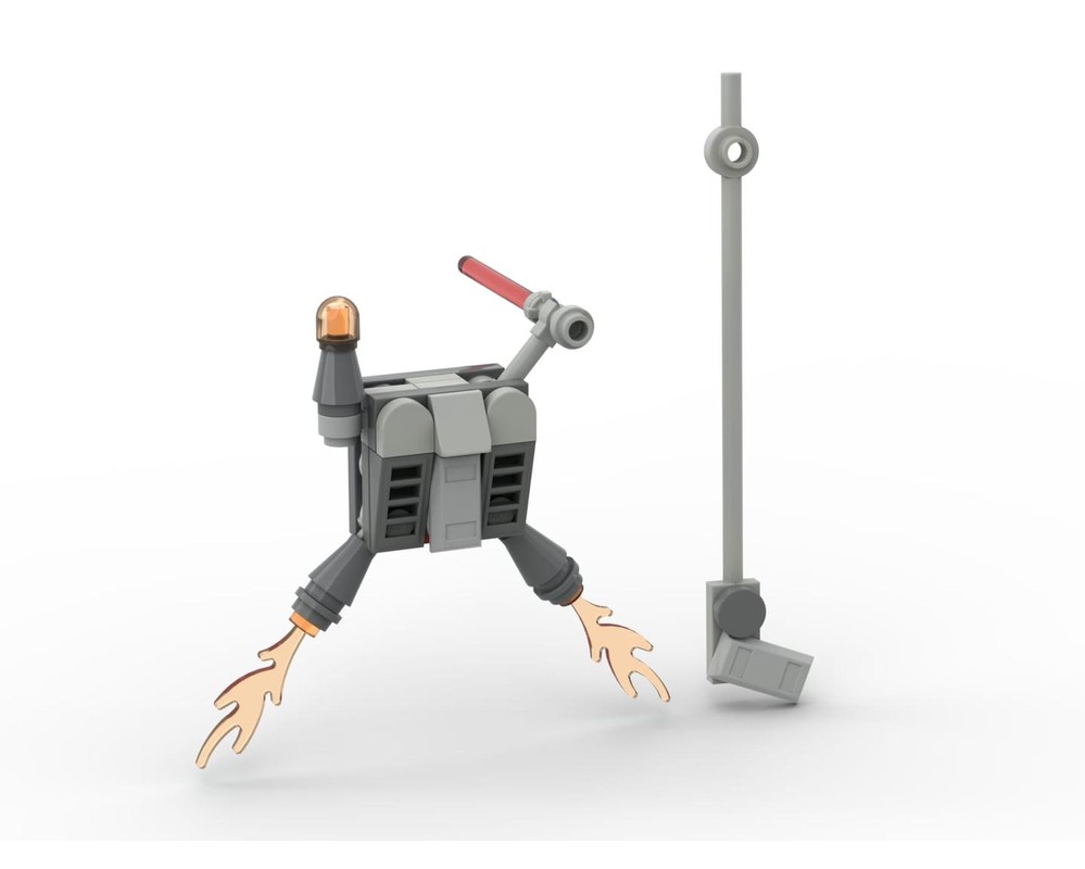 LEGO MOC Jetpack Hockey Player by BennyTusar | Rebrickable - Build with ...