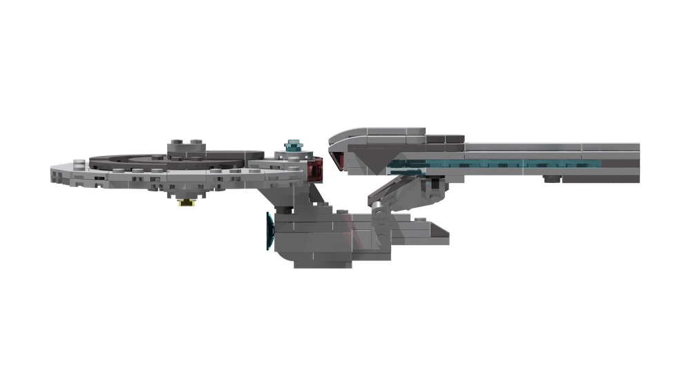 LEGO MOC Exeter-Class Starship USS Kirk, Version 2 by LegendAJ ...