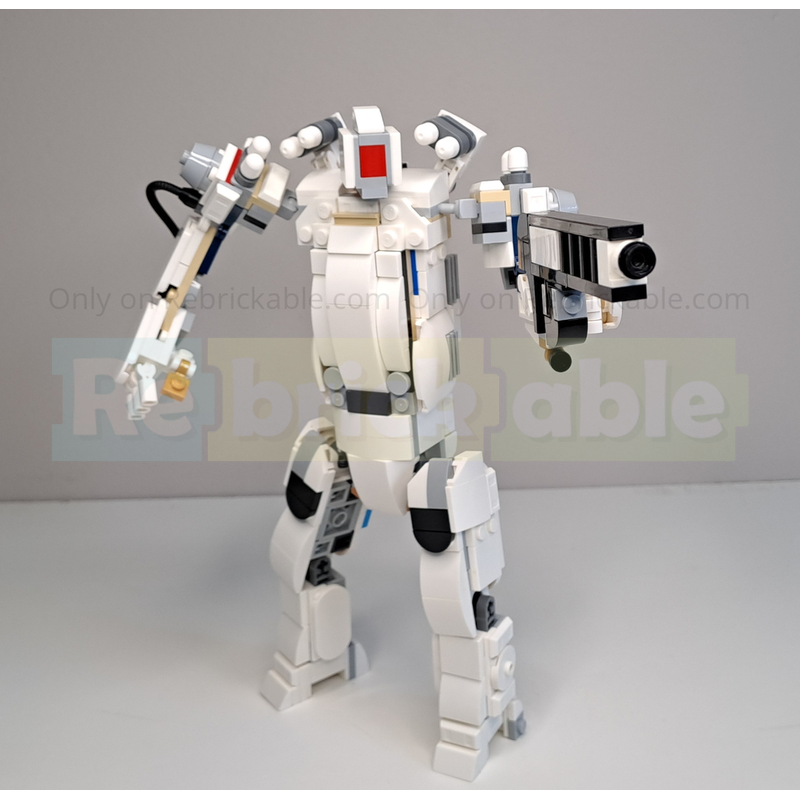 LEGO MOC 31152 Robot With a Gun by LegoBuildo | Rebrickable - Build ...