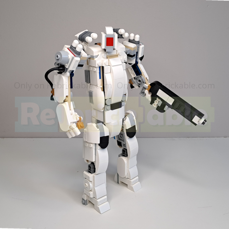 LEGO MOC 31152 Robot With a Gun by LegoBuildo | Rebrickable - Build ...