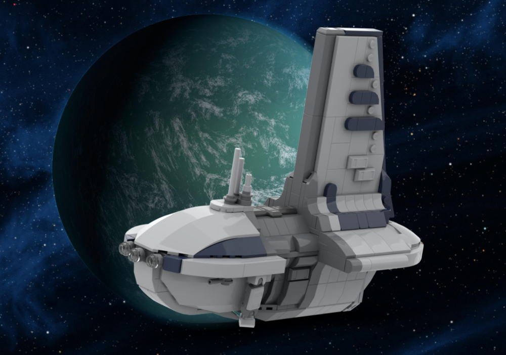 LEGO MOC Separatist Sheathipede-Class Shuttle (V2) by Dreadnought ...