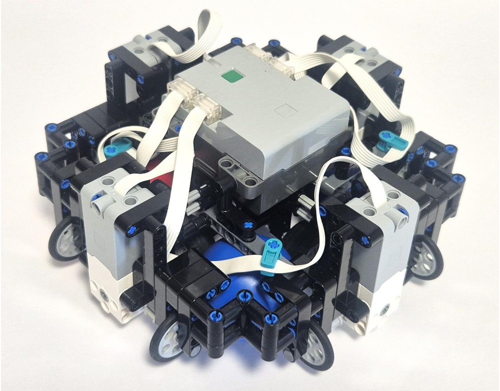 LEGO MOC 4 balls omni directional vehicle by jemunoz0 | Rebrickable ...