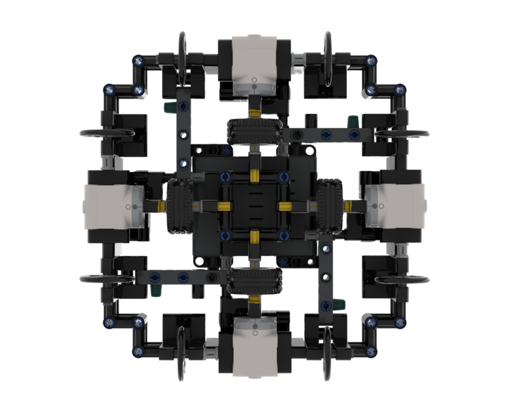 LEGO MOC-226871 4 balls omni directional vehicle by jemunoz0 ...