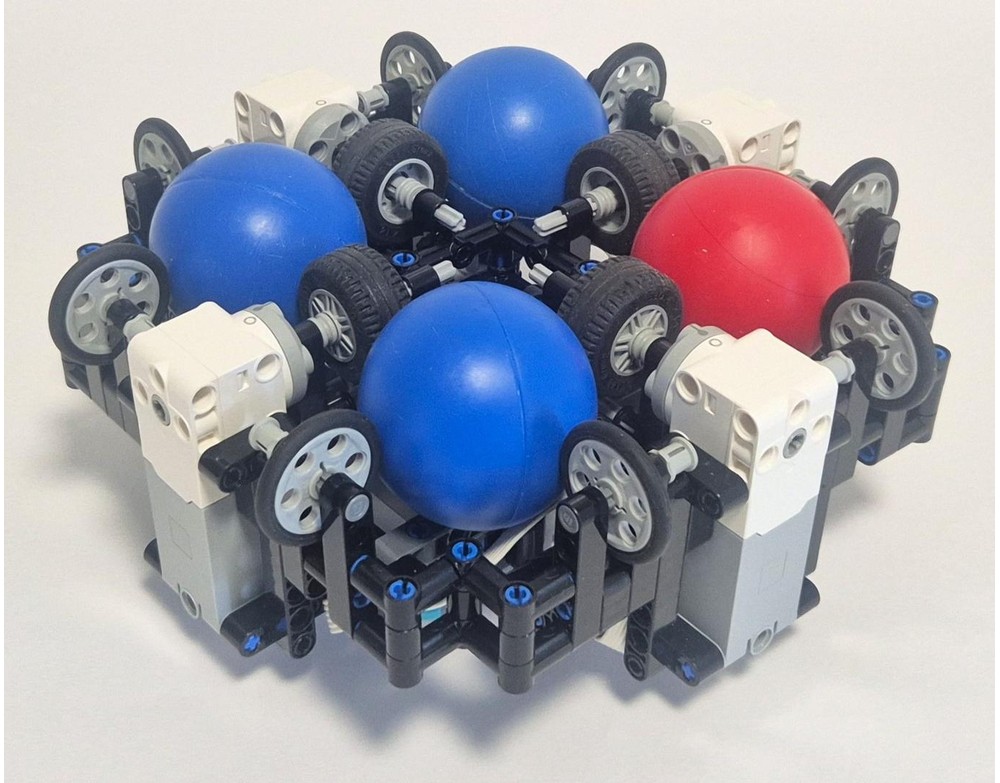 LEGO MOC 4 balls omni directional vehicle by jemunoz0 | Rebrickable ...