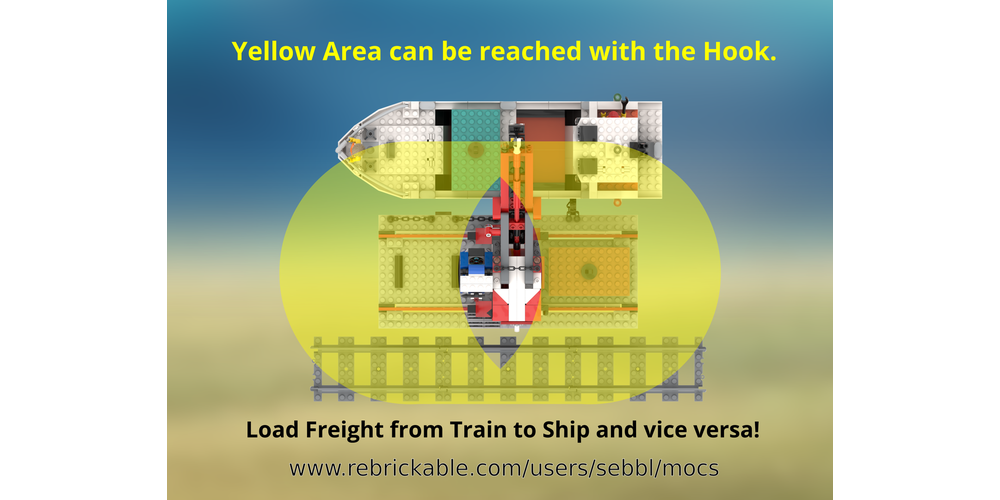 LEGO MOC-226872 60422: Rail-Mounted Crane with 3 Functions by sebbl ...