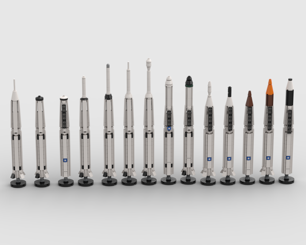 LEGO MOC Thor Collection 1 (Saturn V Scale) by Betelguese90 ...