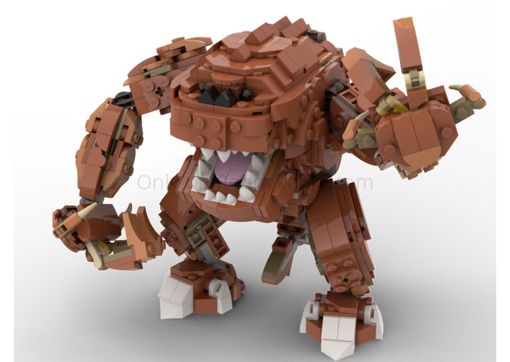 LEGO MOC 31150+31154 Rancor by zengogobrick | Rebrickable - Build with LEGO