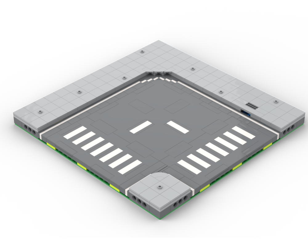 LEGO MOC MILS Road - Curve by Brickland Hills | Rebrickable - Build ...