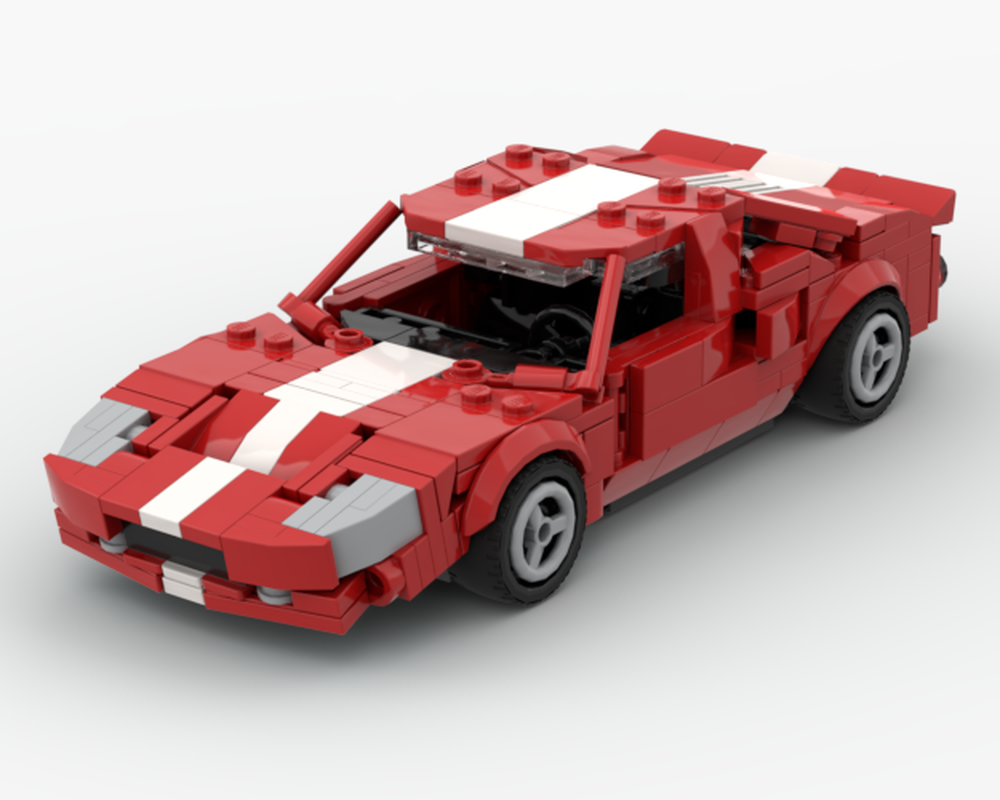 LEGO MOC Ford GT40 by PR Torque | Rebrickable - Build with LEGO
