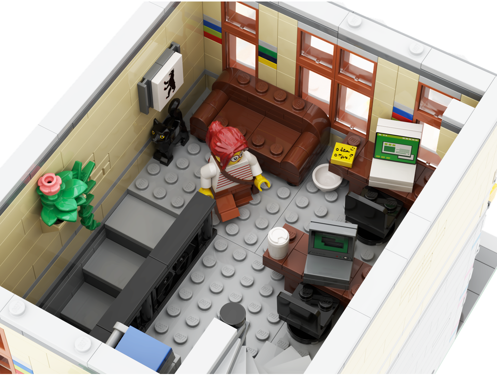 LEGO MOC Berlin Modular Building | Späti | Döner Kebab | Friedrichshain ...