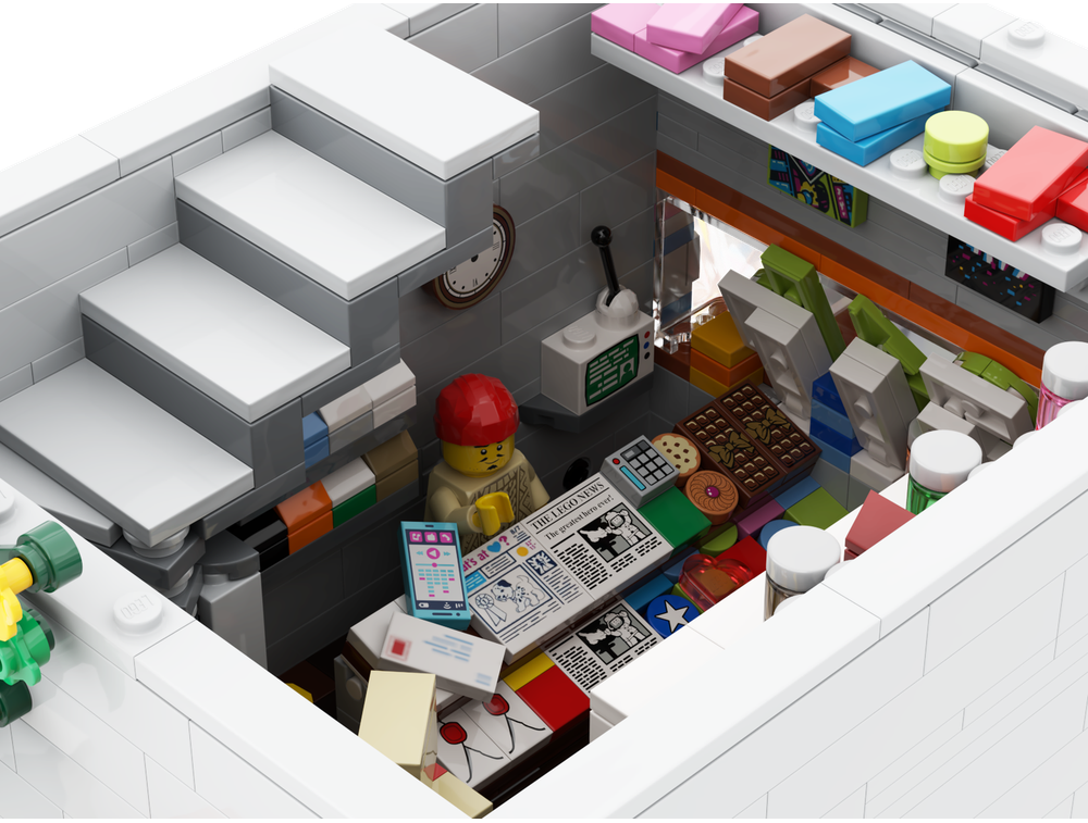 LEGO MOC Berlin Modular Building | Späti | Döner Kebab | Friedrichshain ...