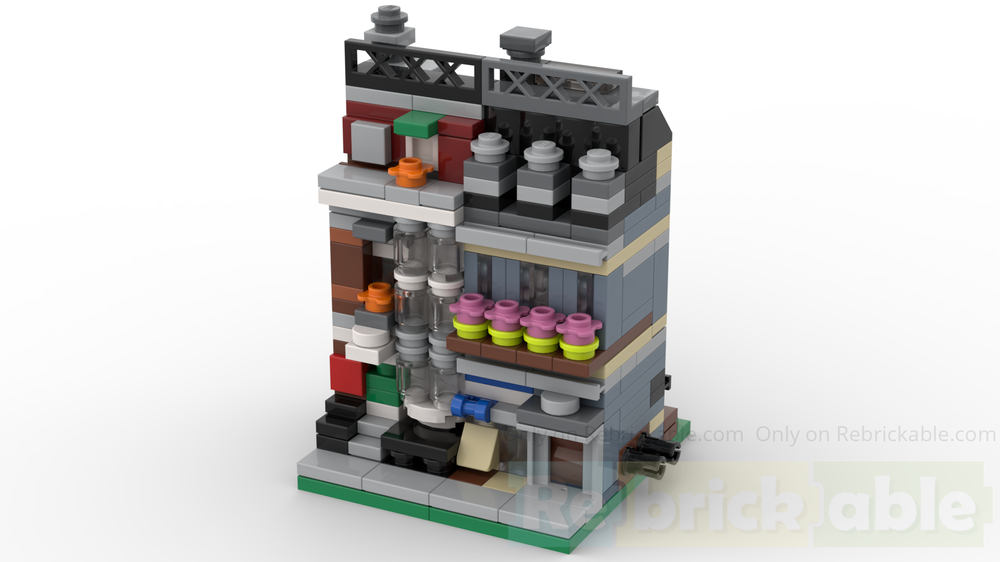 LEGO MOC Pet Shop Mini Modular by Mobilox Studios | Rebrickable - Build ...